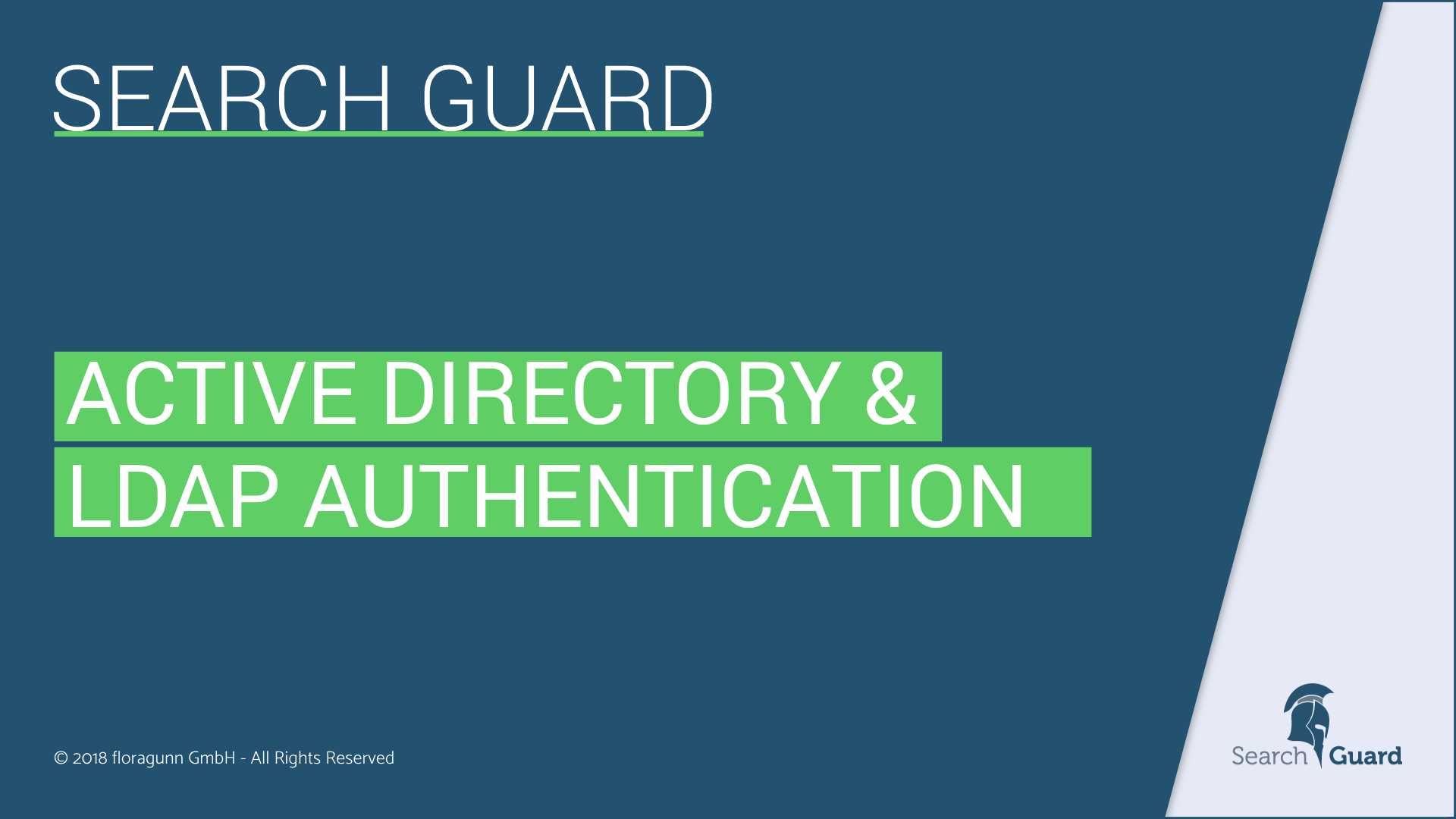 Search Guard Security And Alerting Slide Decks For Elasticsearch